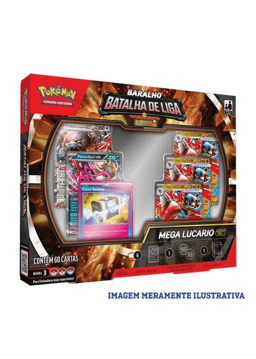 Deck Batalha de Liga Pokémon Mega Lucario EX - Pokémon TCG | Outros ...