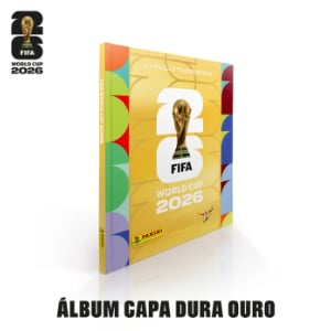 Álbum Capa Dourada Copa do Mundo 2026 - Panini FIFA World Cup | Livros ...