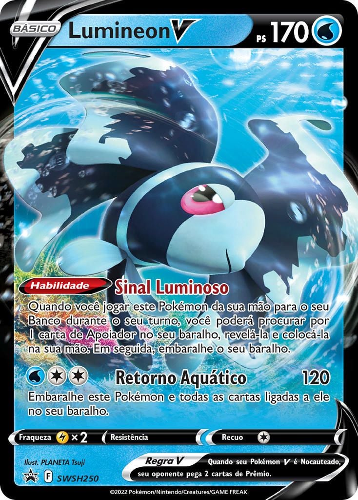 Lumineon V (SWSH250) | Pokémon | MYP Cards