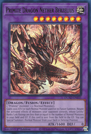 Dragão Primita Nether Berzelius / Primite Dragon Nether Berzelius | Yu ...