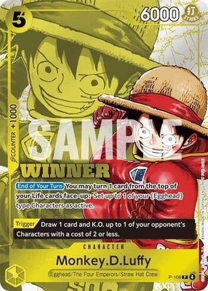 Histórico de Preços - Monkey D. Luffy (Winner Pack 2026 Vol. 2) | One ...