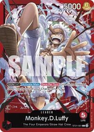 Monkey.D.Luffy (001) | One Piece | MYP Cards
