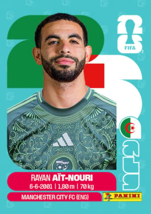 Rayan Aït-Nouri - ALG5 | Copa do Mundo 2026 | MYP Cards