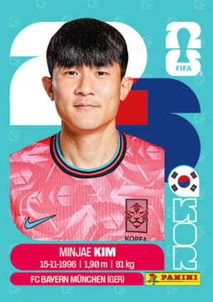 Min-jae Kim - KOR4 | Copa do Mundo 2026 | MYP Cards