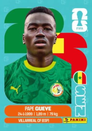 Pape Gueye - SEN11 | Copa do Mundo 2026 | MYP Cards