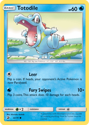 Totodile (022/70) | Pokémon | MYP Cards