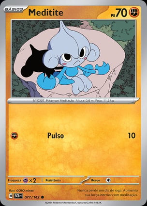 Meditite (077/142) | Pokémon | MYP Cards