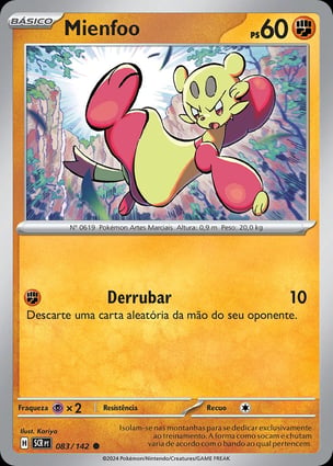Mienfoo (083/142) | Pokémon | MYP Cards
