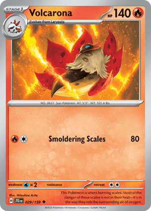 Volcarona (029/159) | Pokémon | MYP Cards