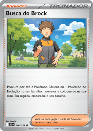 Busca do Brock (146/159) / Brock's Scouting | Pokémon | MYP Cards