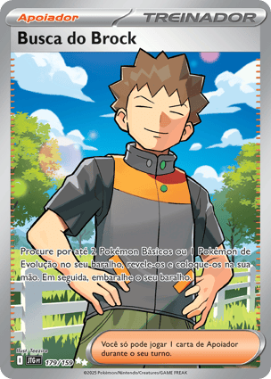 Busca do Brock (179/159) / Brock's Scouting | Pokémon | MYP Cards