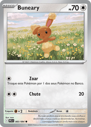 Buneary (083/094) | Pokémon | MYP Cards