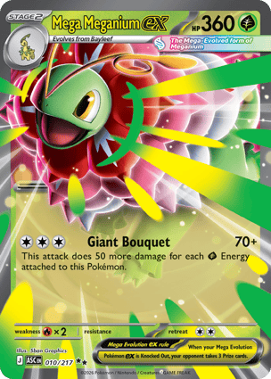 Mega Meganium ex (010/217) | Pokémon | MYP Cards