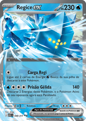 Regice ex (048/217) | Pokémon | MYP Cards