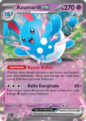 Azumarill ex (084/217) | Pokémon | MYP Cards