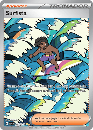 Histórico de Preços - Surfista | Pokémon | MYP Cards