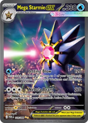 Mega Starmie ex - 118/088 (118/088) | Pokémon | MYP Cards