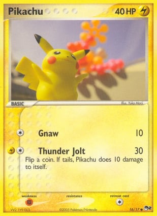 Pikachu (016/17) | Pokémon | MYP Cards
