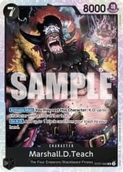 Barba Negra (Marshall.D.Teach) | Casual | One Piece | MYP Cards
