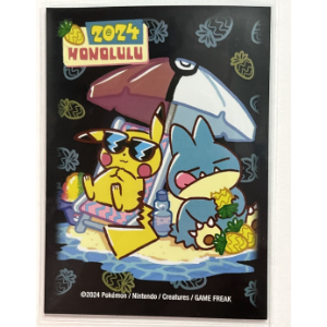 Sleeve Unitário - Pikachu e Munchlax Mundial Havai 2024 | Shield ...