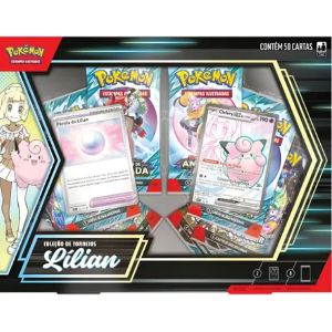 Pokémon - Box Pokémon Coleção De Torneios Lílian | Booster | MYP Cards