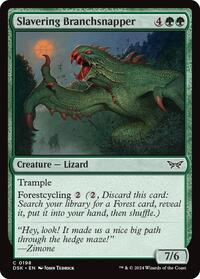 Slavering Branchsnapper | Magic | MYP Cards
