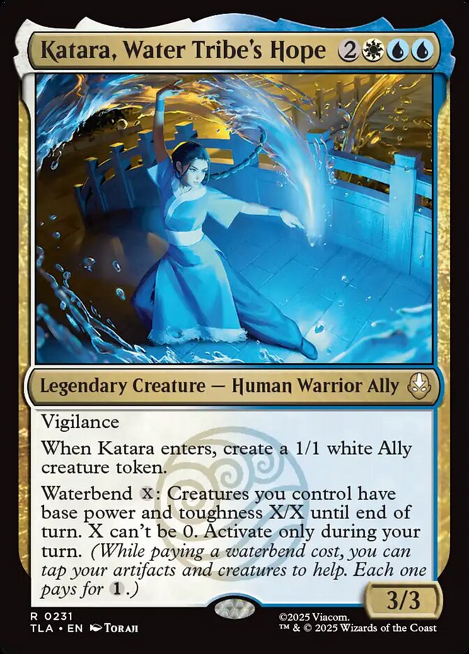 Katara, Water Tribe's Hope | Magic | MYP Cards