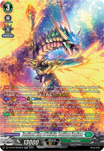 Destined King of Infinity, Levidras Empireo | Vanguard | MYP Cards