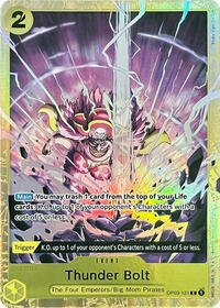 Thunder Bolt (Premium Card Collection -Best Selection Vol. 1-) | One ...