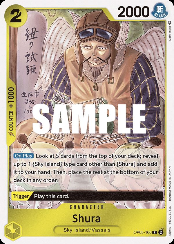 Shura | One Piece | MYP Cards
