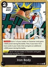 Iron Body | One Piece | MYP Cards