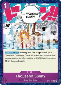 Thousand Sunny | One Piece | MYP Cards