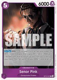 Senor Pink | One Piece | MYP Cards