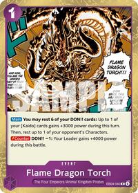 Flame Dragon Torch | One Piece | MYP Cards