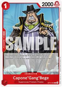 Capone"Gang"Bege | One Piece | MYP Cards