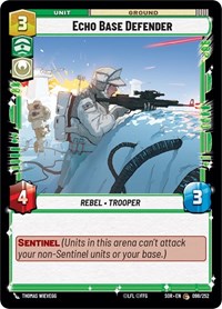 Echo Base Defender | Star Wars: Unlimited | MYP Cards
