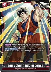 Son Gohan : Adolescence | DBS: Fusion World | MYP Cards