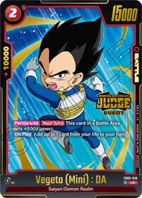 Vegeta (Mini) : DA (Judge Pack (Event Judge) 04) | DBS: Fusion World ...