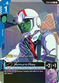 Amuro Ray (C+) | Gundam Card Game | MYP Cards