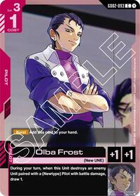 Olba Frost | Gundam Card Game | MYP Cards