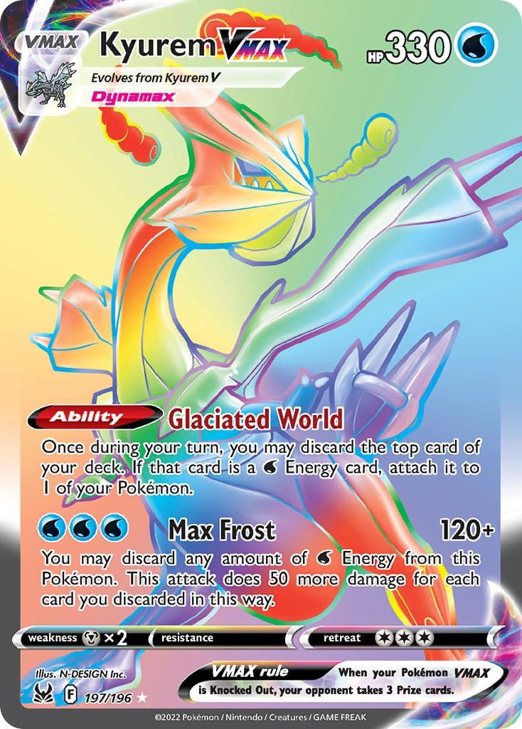 Kyurem VMAX (197/196) | Pokémon | MYP Cards