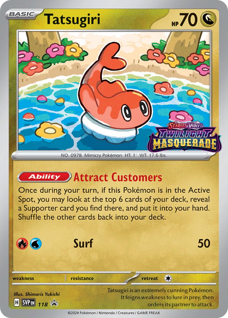 Tatsugiri (118) | Pokémon | MYP Cards