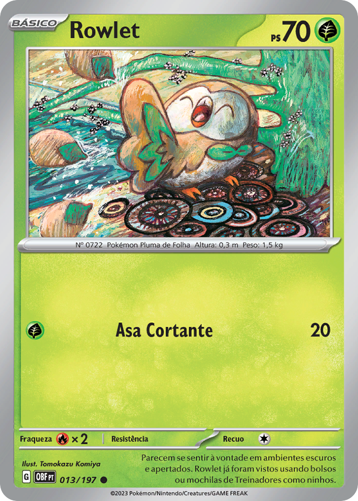 Rowlet (013/197) | Pokémon | MYP Cards