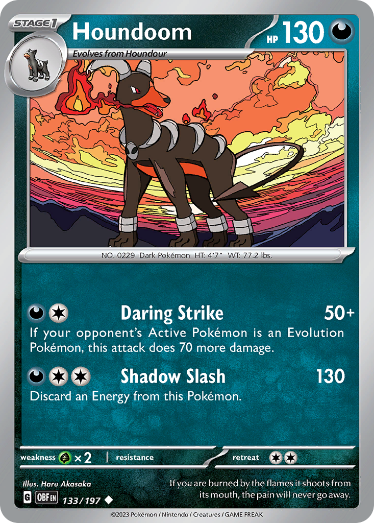 Houndoom (133/197) | Pokémon | MYP Cards