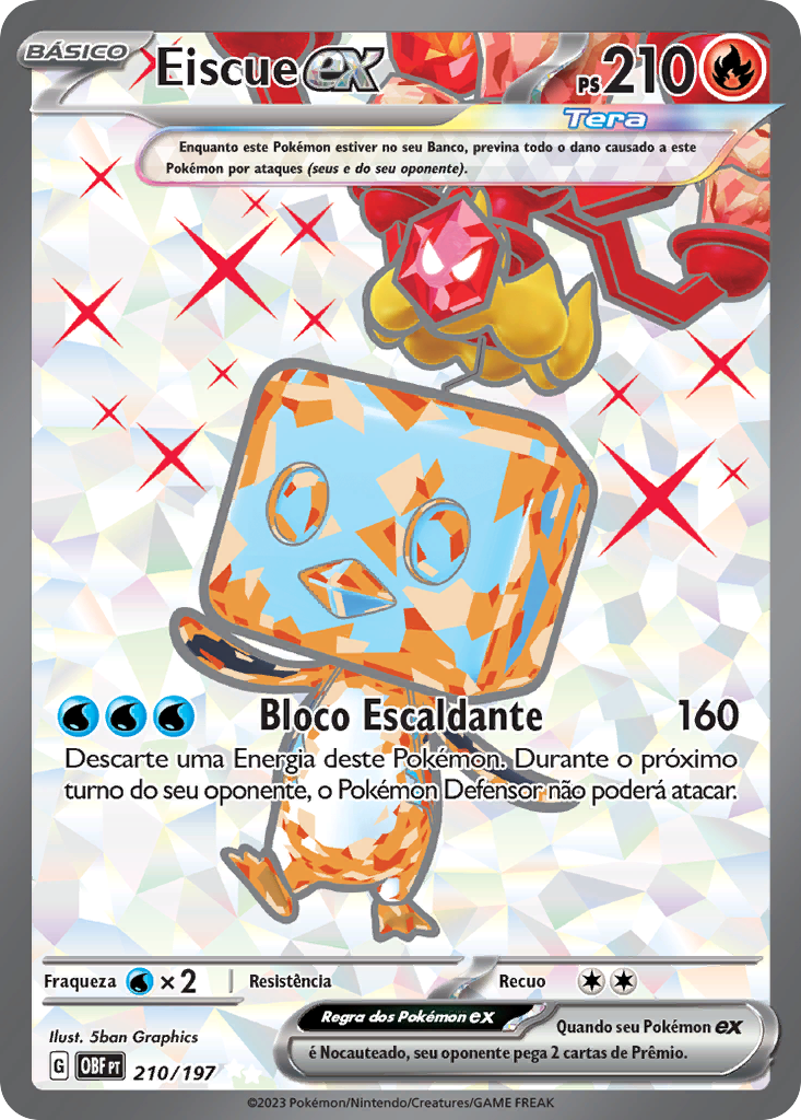 Eiscue ex (210/197) | Pokémon | MYP Cards