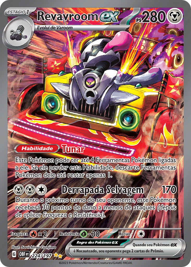 Revavroom ex (224/197) | Pokémon | MYP Cards