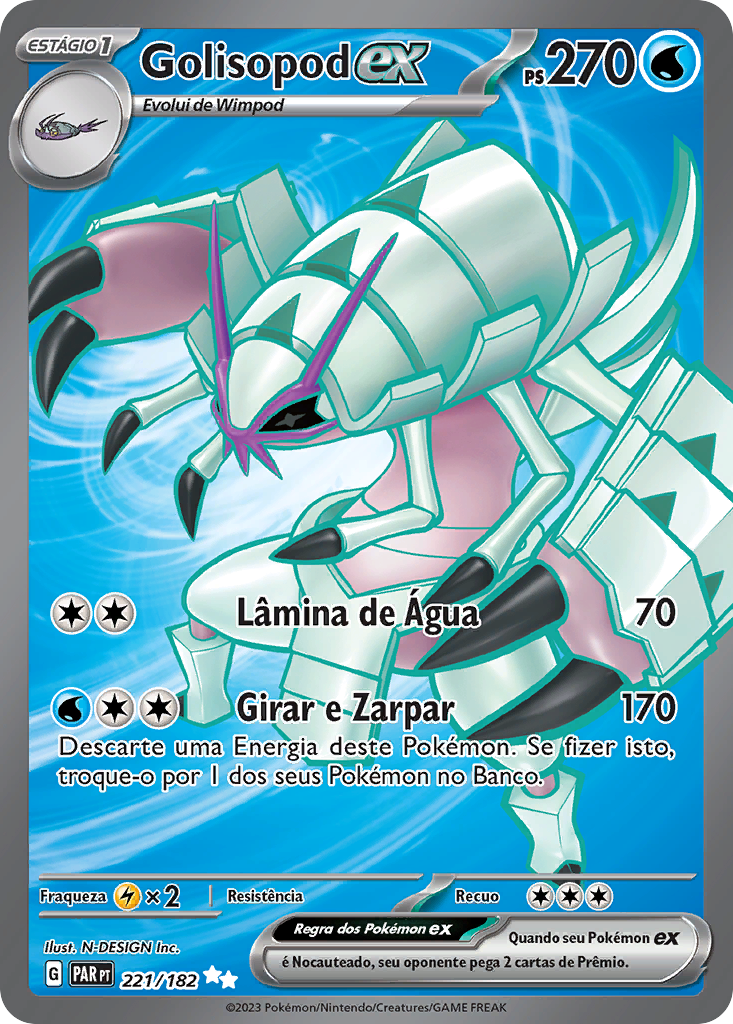 Golisopod ex (221/182) | Pokémon | MYP Cards