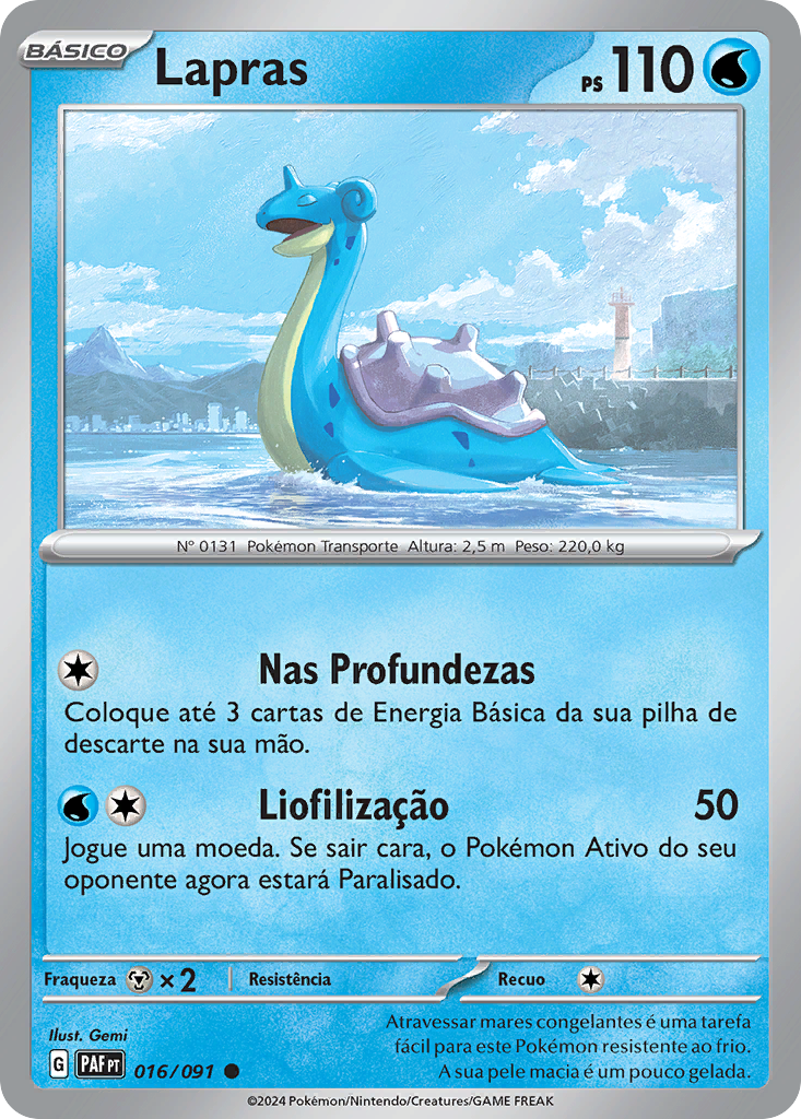 Lapras (016/091) | Pokémon | MYP Cards