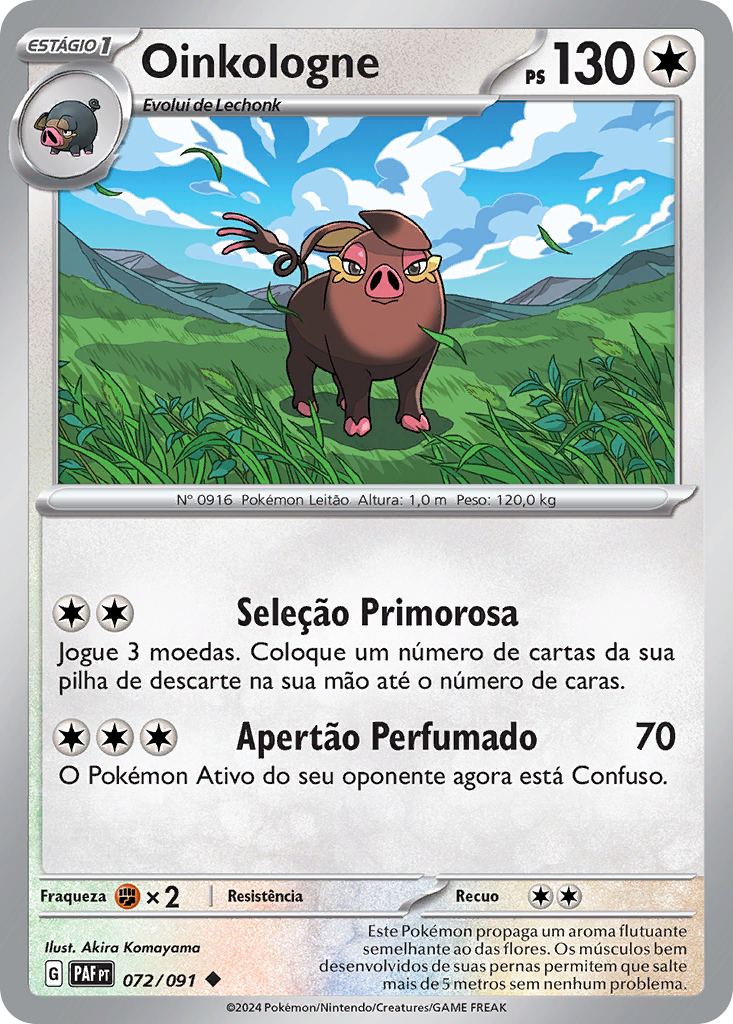 Oinkologne (072/091) | Pokémon | MYP Cards