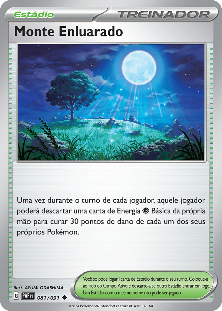 Monte Enluarado (081/091) / Moonlit Hill | Pokémon | MYP Cards